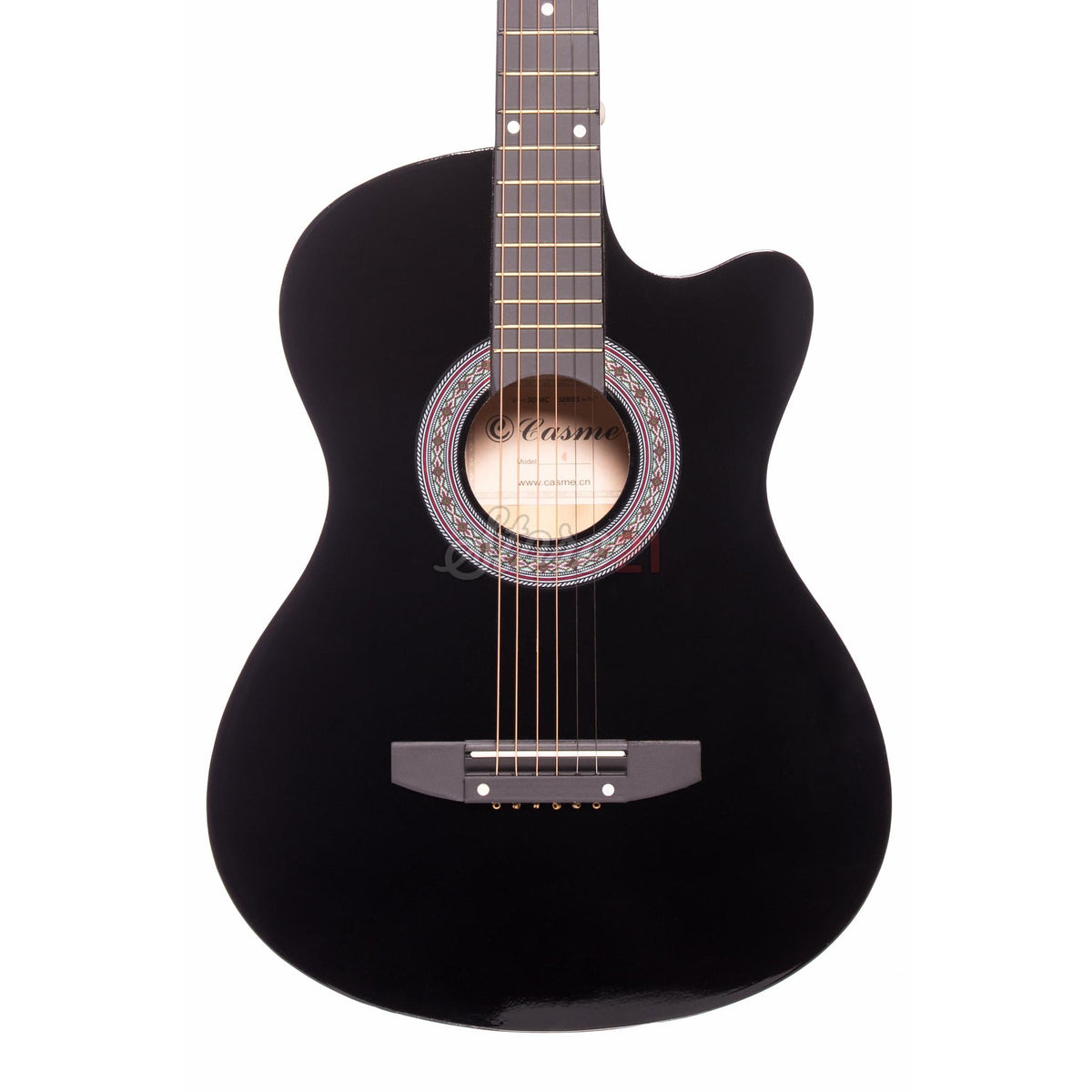 Chitara Acustica Negru - 6 Corzi Metalice 4/4,Recomandata peste 11 ani ...