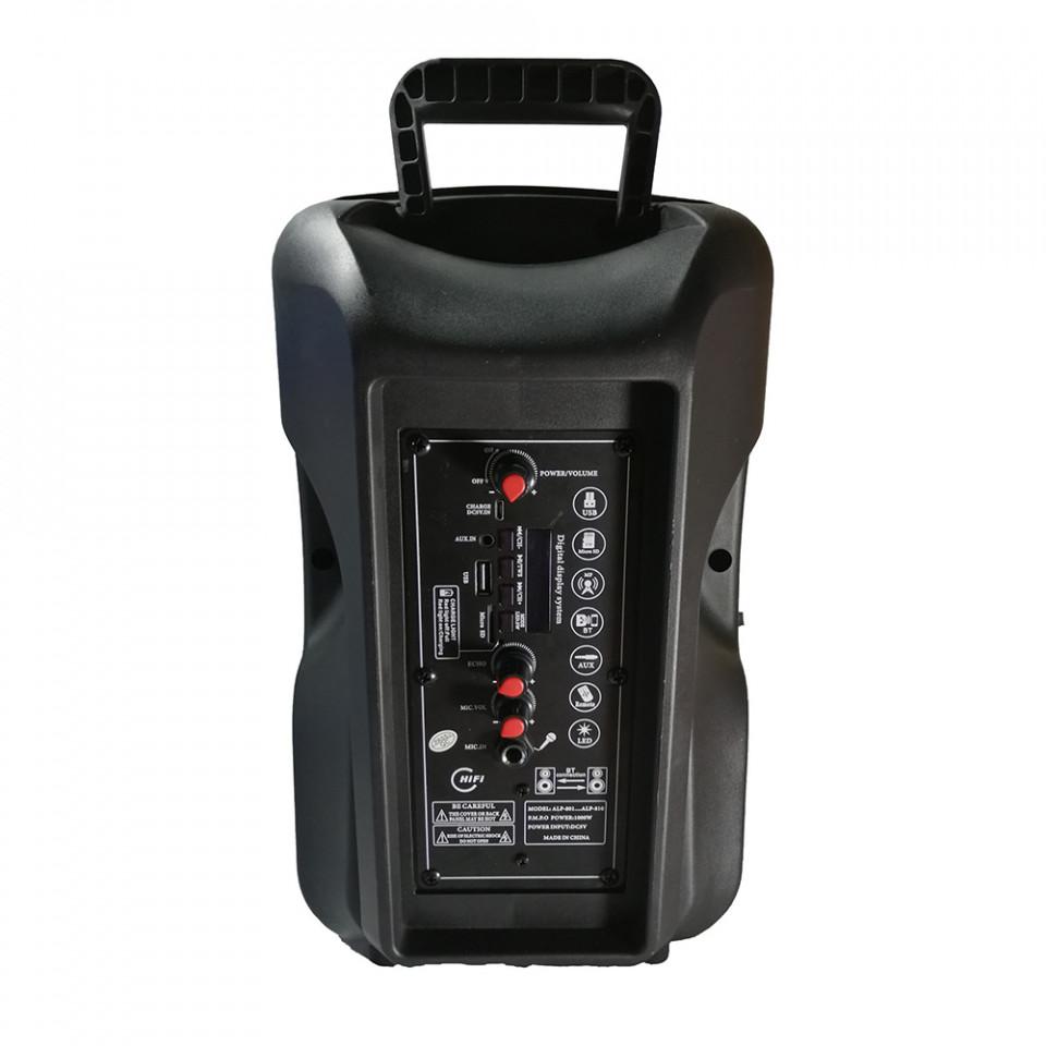 Super oferta boxa activa portabila, bass puternic , 200 W,Microfon Cu ...